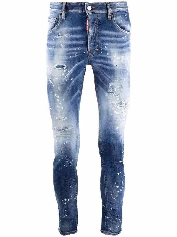 Dsquared2 Eviction Notice Straight Jeans