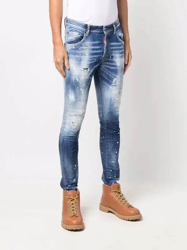 Dsquared2 Eviction Notice Straight Jeans