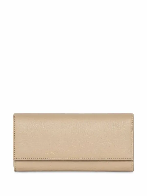 YU MEI Sebastian Leather Bi-fold Wallet - Neutrals