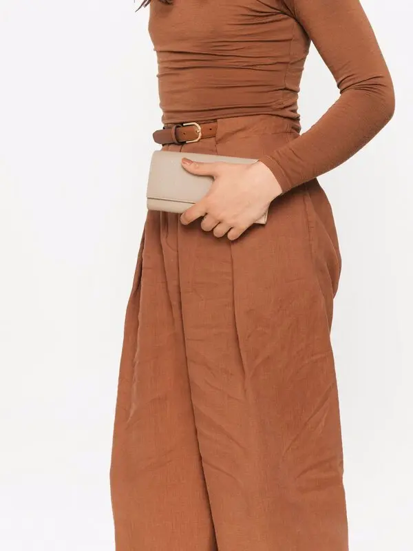 YU MEI Sebastian Leather Bi-fold Wallet - Neutrals