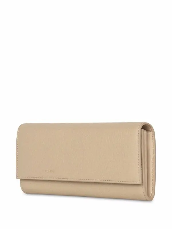 YU MEI Sebastian Leather Bi-fold Wallet - Neutrals