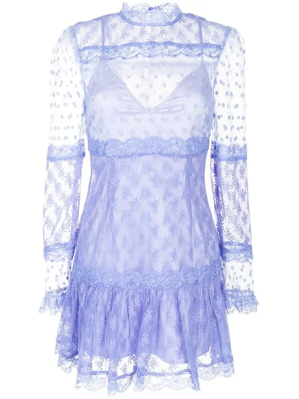 purple alice mccall dress Alice Mccall Moon Sister Mini Dress - Purple