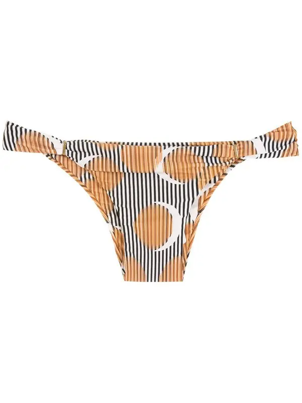 LENNY NIEMEYER Printed Bikini Bottom - Orange