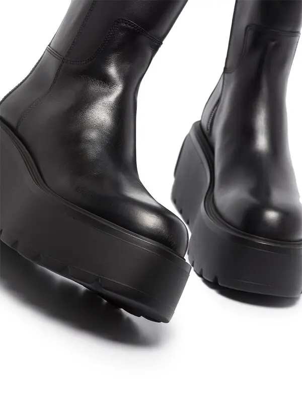 Valentino Garavani Vlogo Platform Knee-high Boots