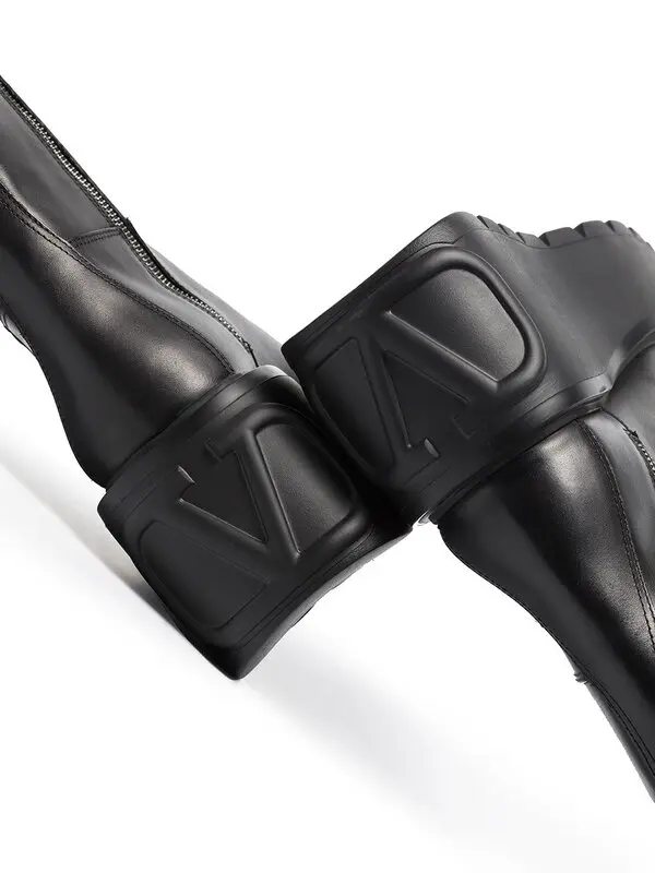 Valentino Garavani Vlogo Platform Knee-high Boots