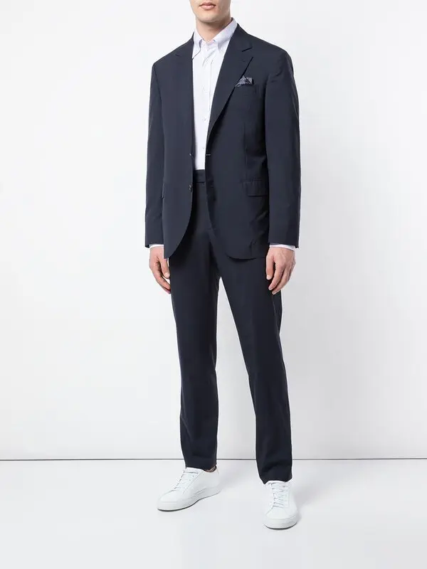 Brunello Cucinelli Two Piece Formal Suit - Blue