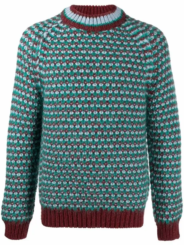 Marni Patterned Knit Jumper