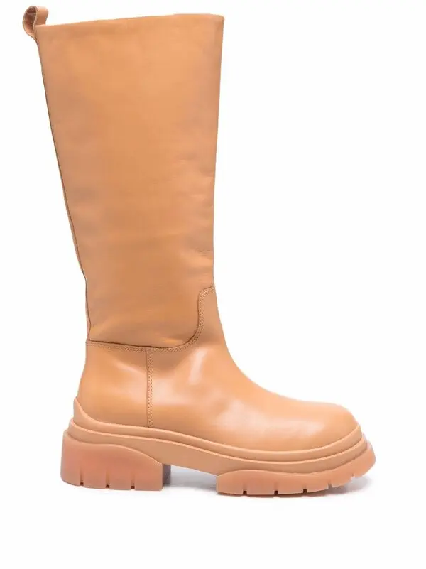 Ash Mustang Leather Boots