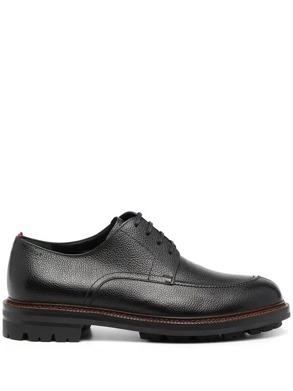 Bally Lace-Up Derby Shoes In Black - 60% Off | Editorialist display picture 1