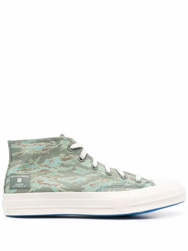 CONVERSE X Undefeated Chuck 70 Mid Sneakers - Green