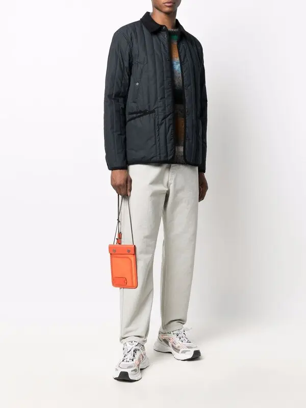 Woolrich X British Millerain Barrier Quilted Shirt Jacket