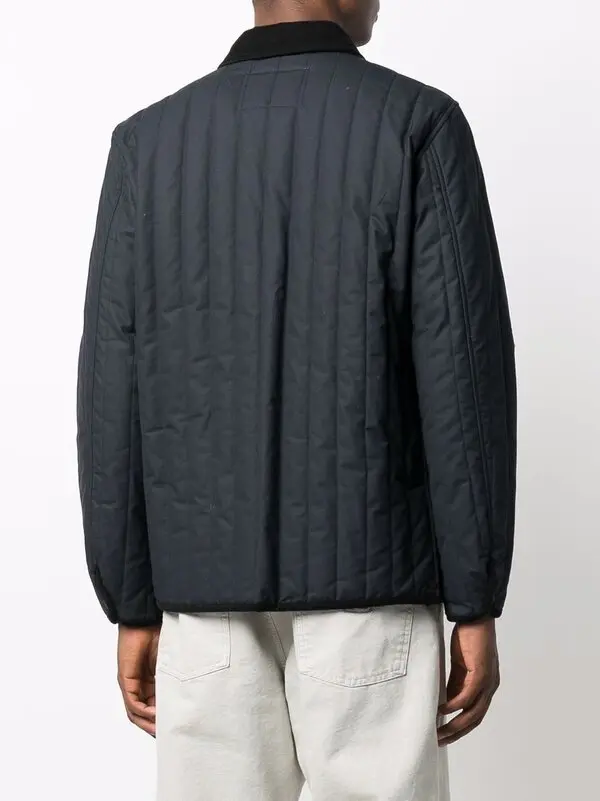 Woolrich X British Millerain Barrier Quilted Shirt Jacket
