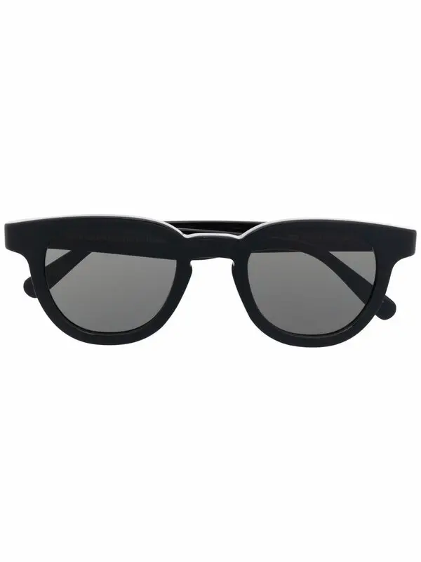 RETROSUPERFUTURE Round Frame Sunglasses - Black