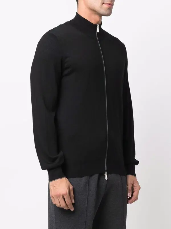 Brunello Cucinelli Zip-up Knitted Cardigan
