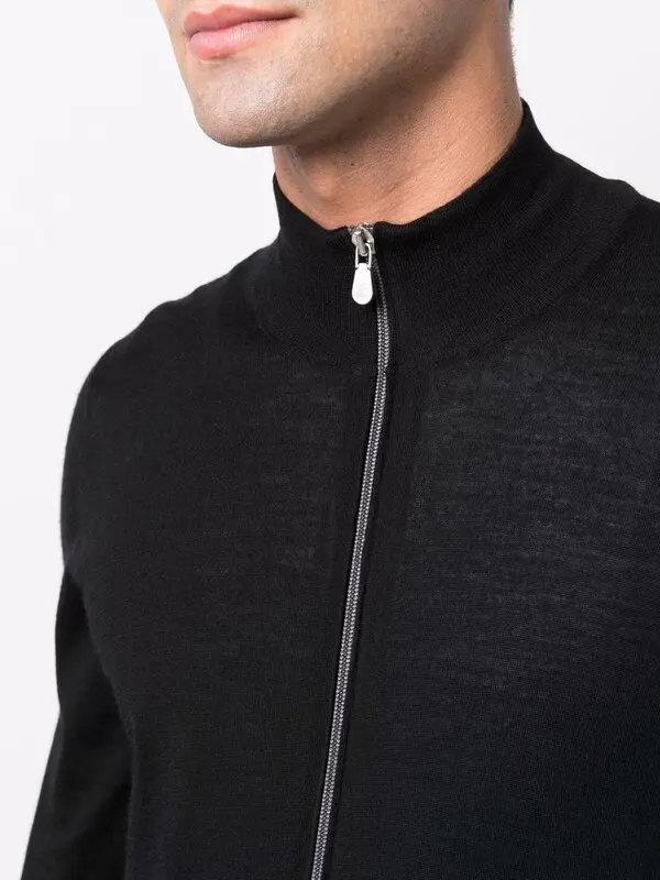 Brunello Cucinelli Zip-up Knitted Cardigan