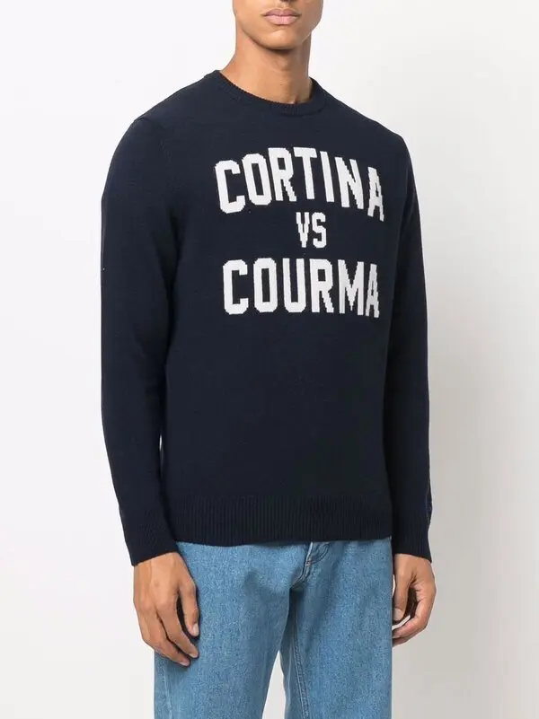 MC2 SAINT BARTH Slogan Crew-neck Jumper