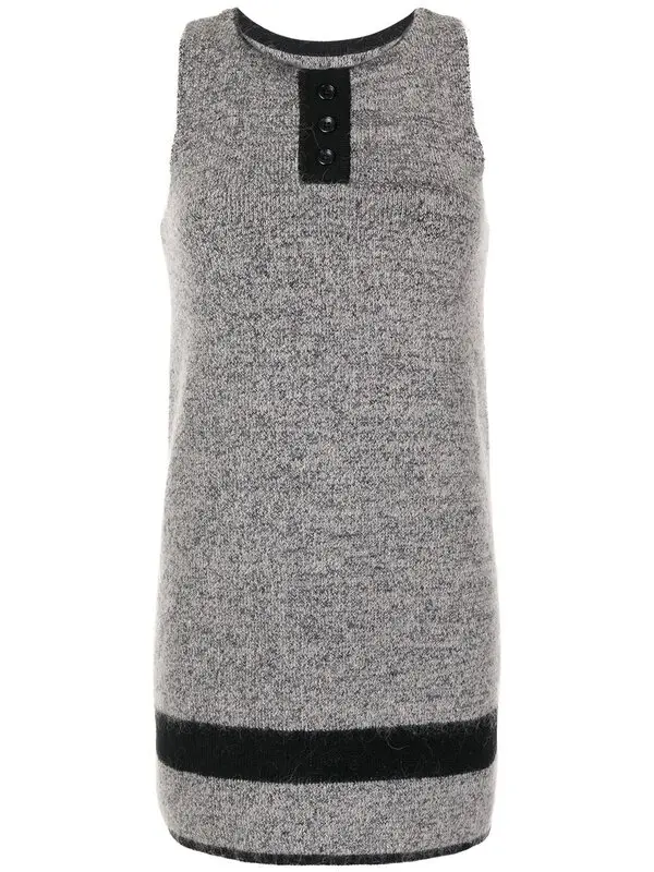 slim fit dress slacks THE HIGH NECK MINI DRESS main image 0