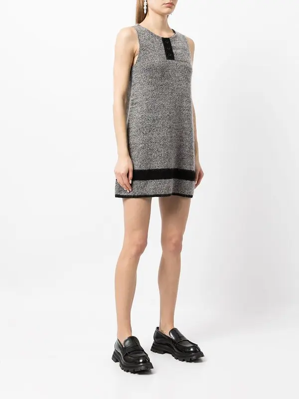 grey tank dress mini THE HIGH NECK MINI DRESS  Joe's Jeans