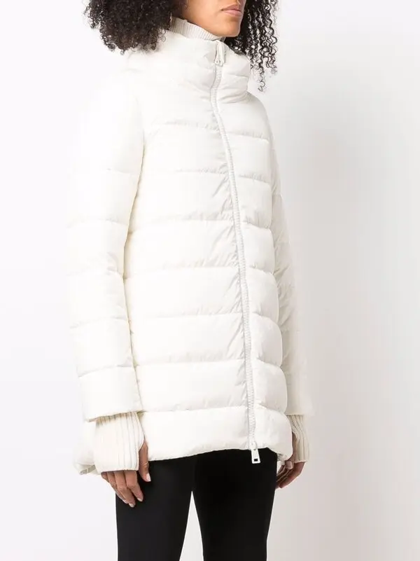 Herno Feather-down Padded Coat - White