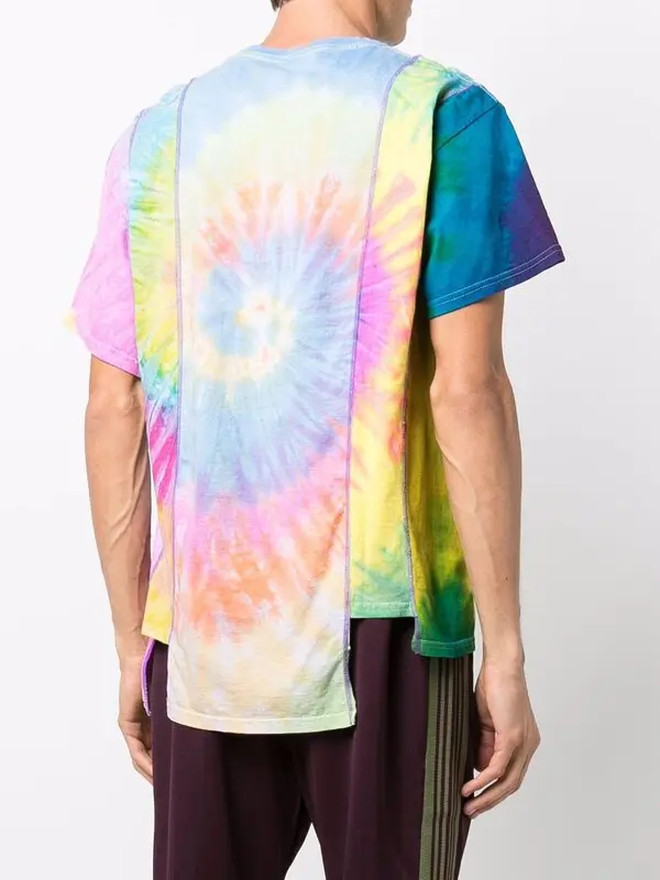 Needles Tie Dye-print Panelled T-shirt