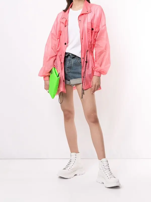 HACULLA. Fold Denim Shorts - Blue