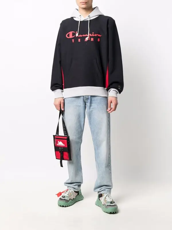 Champion Logo Print Hoodie
