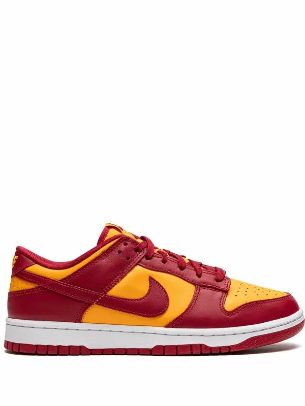 Nike Dunk Low Retro Sneakers - Red