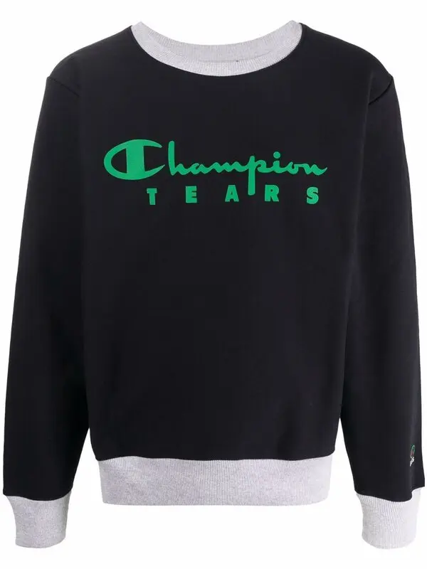 Champion Logo Print Sweatshirt