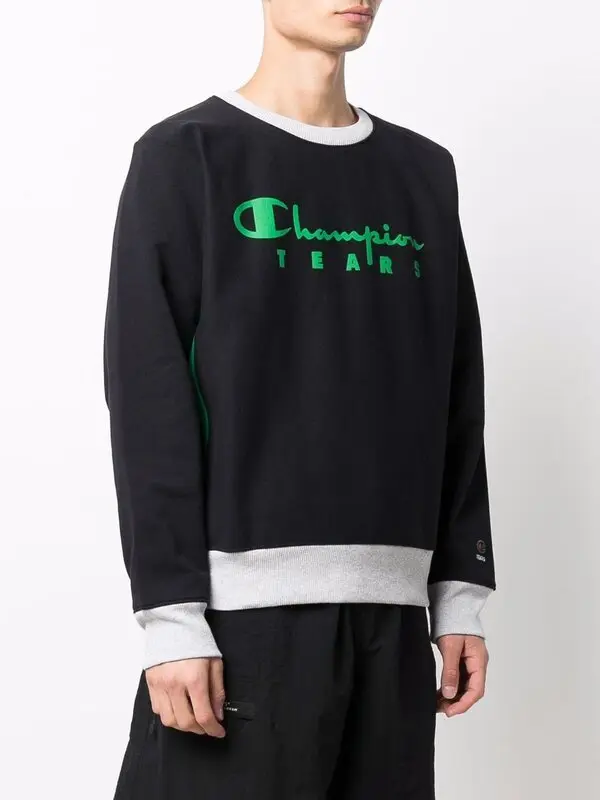 Champion Logo Print Sweatshirt