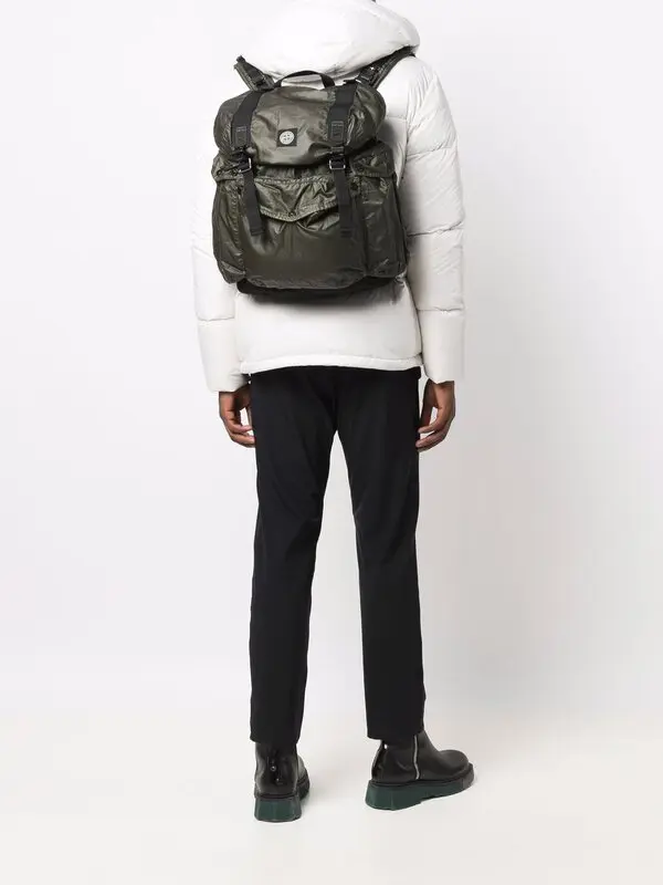 Stone Island Mussola Gommata Backpack