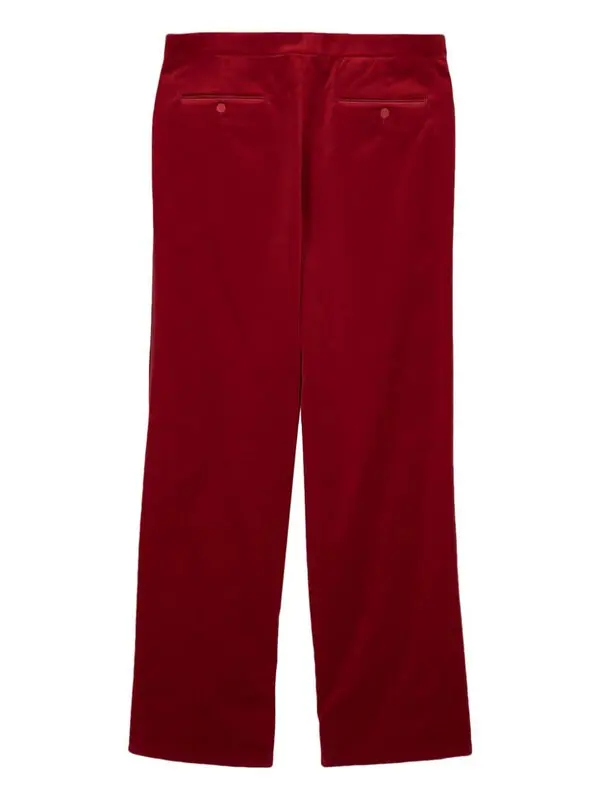 Gucci Velvet Straight Trousers