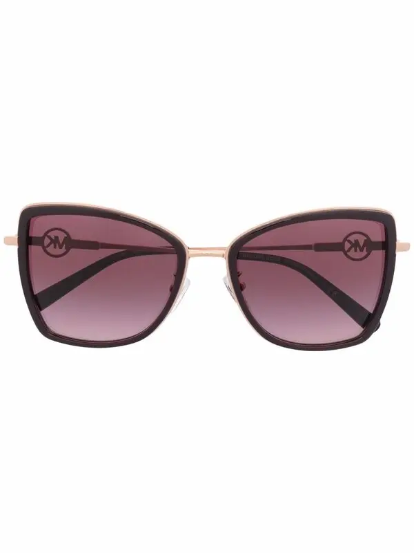 Michael Kors Logo-arm Cat-eye Sunglasses