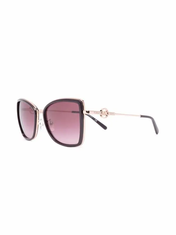 Michael Kors Logo-arm Cat-eye Sunglasses