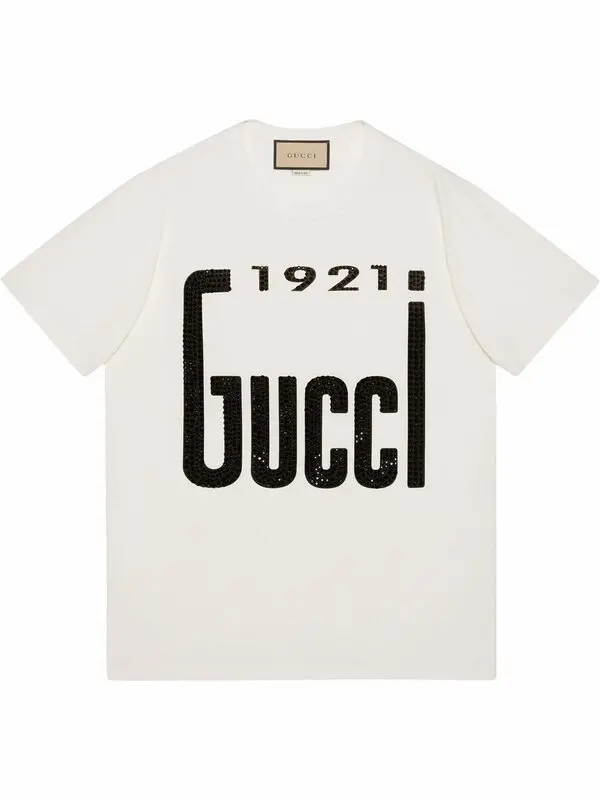 Gucci 1921 Print T-Shirt - White | Editorialist