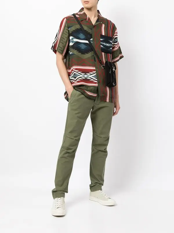 MAHARISHI Tapered Slim-fit Trousers - Green