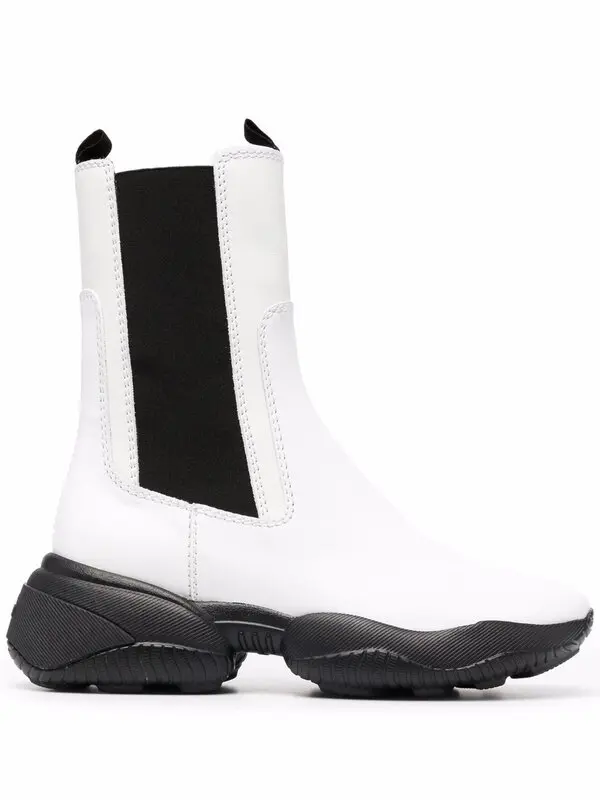 Hogan Mid-calf Leather Boots