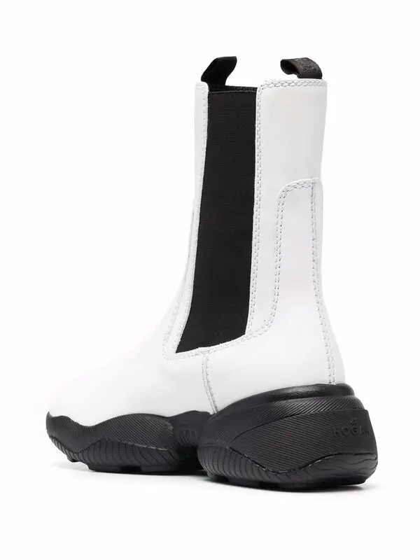 Hogan Mid-calf Leather Boots