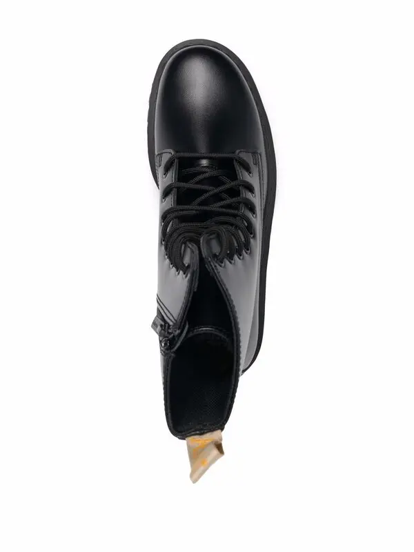 Dr. Martens Jadon Vegan-leather Platform Boots - Black