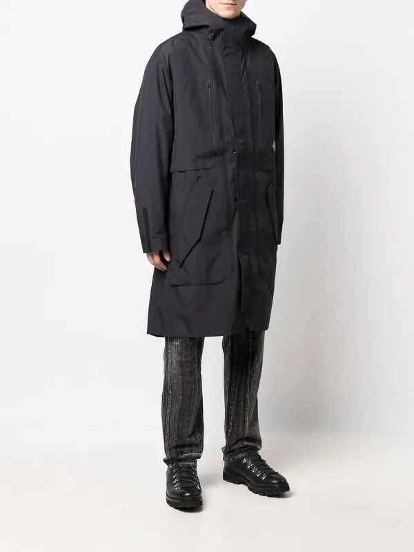 A-COLD-WALL* System Logo-print Parka Coat