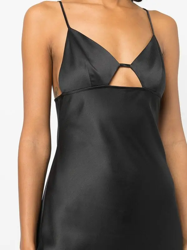 FLEUR DU MAL Keyhole Slip Dress