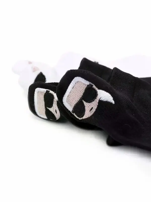 Karl Lagerfeld K/ikonik Embroidered Socks Pack