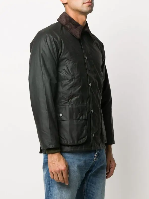 Barbour Bedale Waxed Jacket - Green