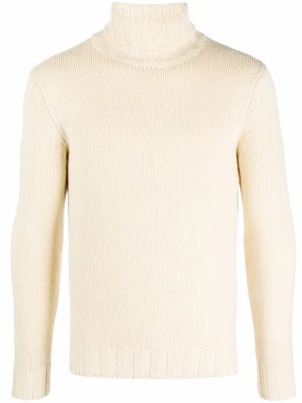 DELL'OGLIO Knitted Wool Jumper