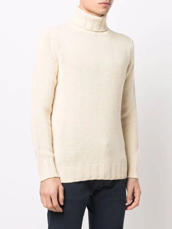 DELL'OGLIO Knitted Wool Jumper