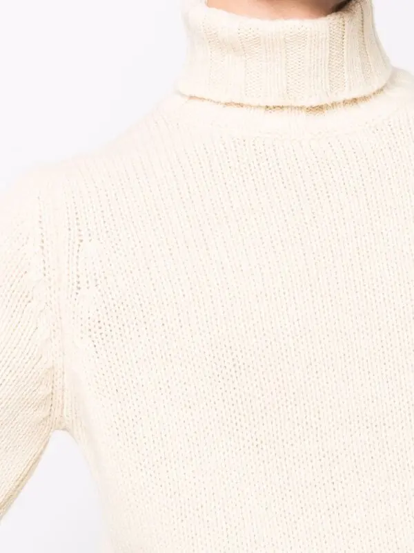 DELL'OGLIO Knitted Wool Jumper