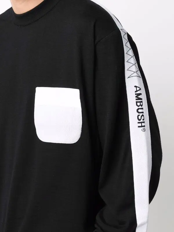 AMBUSH Logo-tape Knit Jumper