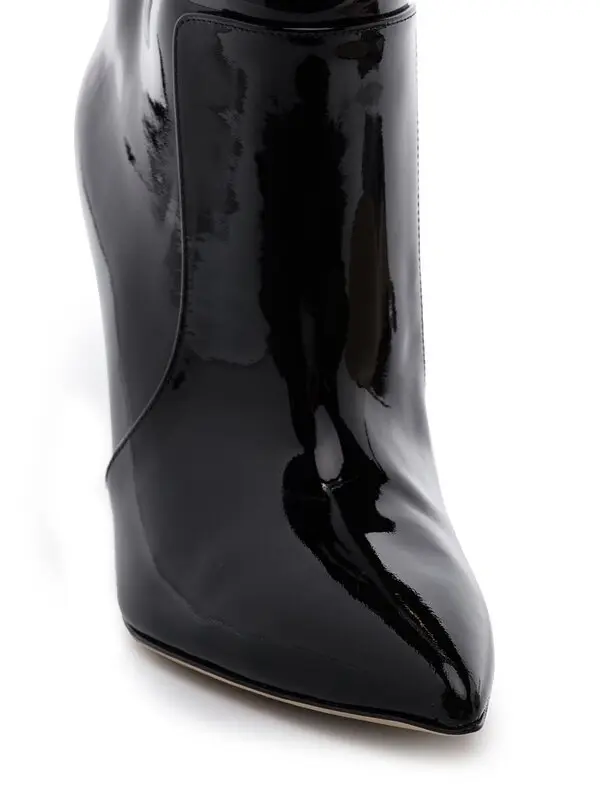 Paris Texas 105mm Knee-high Boots - Black