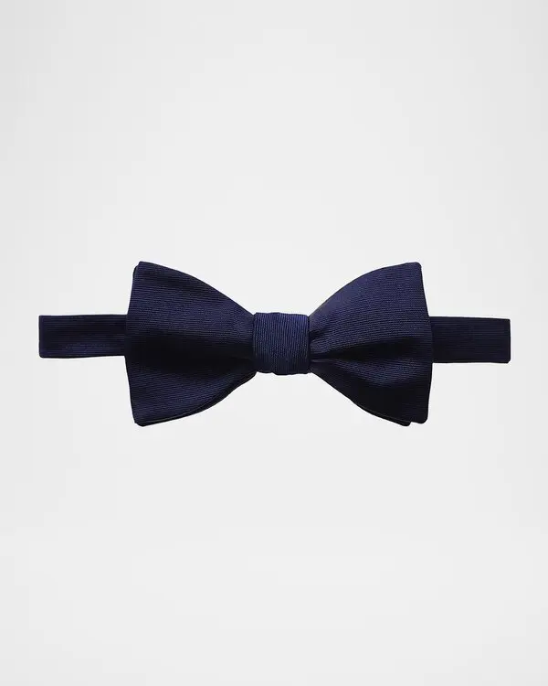 Eton Self-tie Bow Tie - Navy