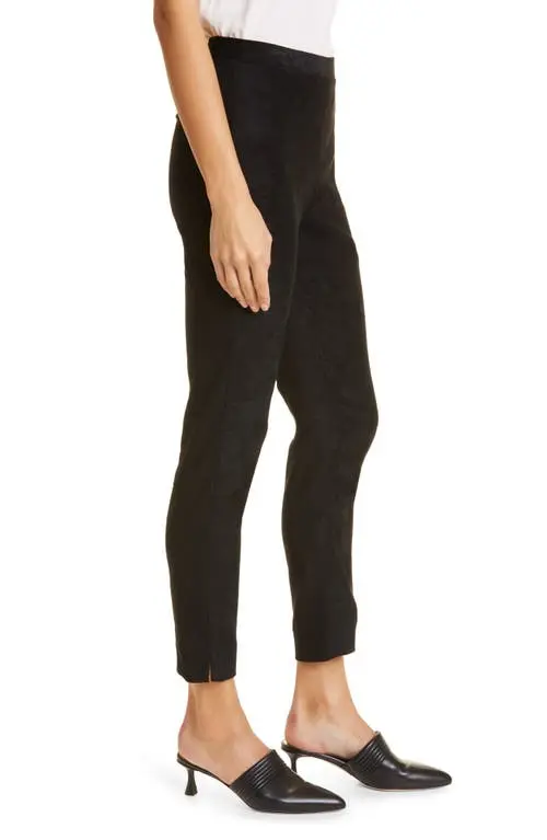 Kobi Halperin Lori Faux Suede Pants - Black