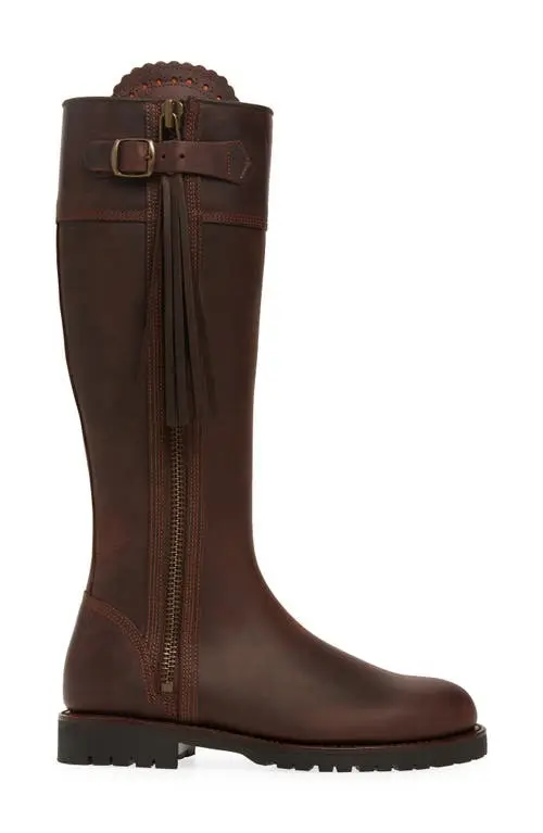 Penelope Chilvers Standard Tassel Knee High Boots - Conker